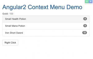 ngx-contextmenu – Angular Awesome