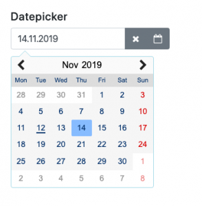MyDatePicker – Angular Awesome